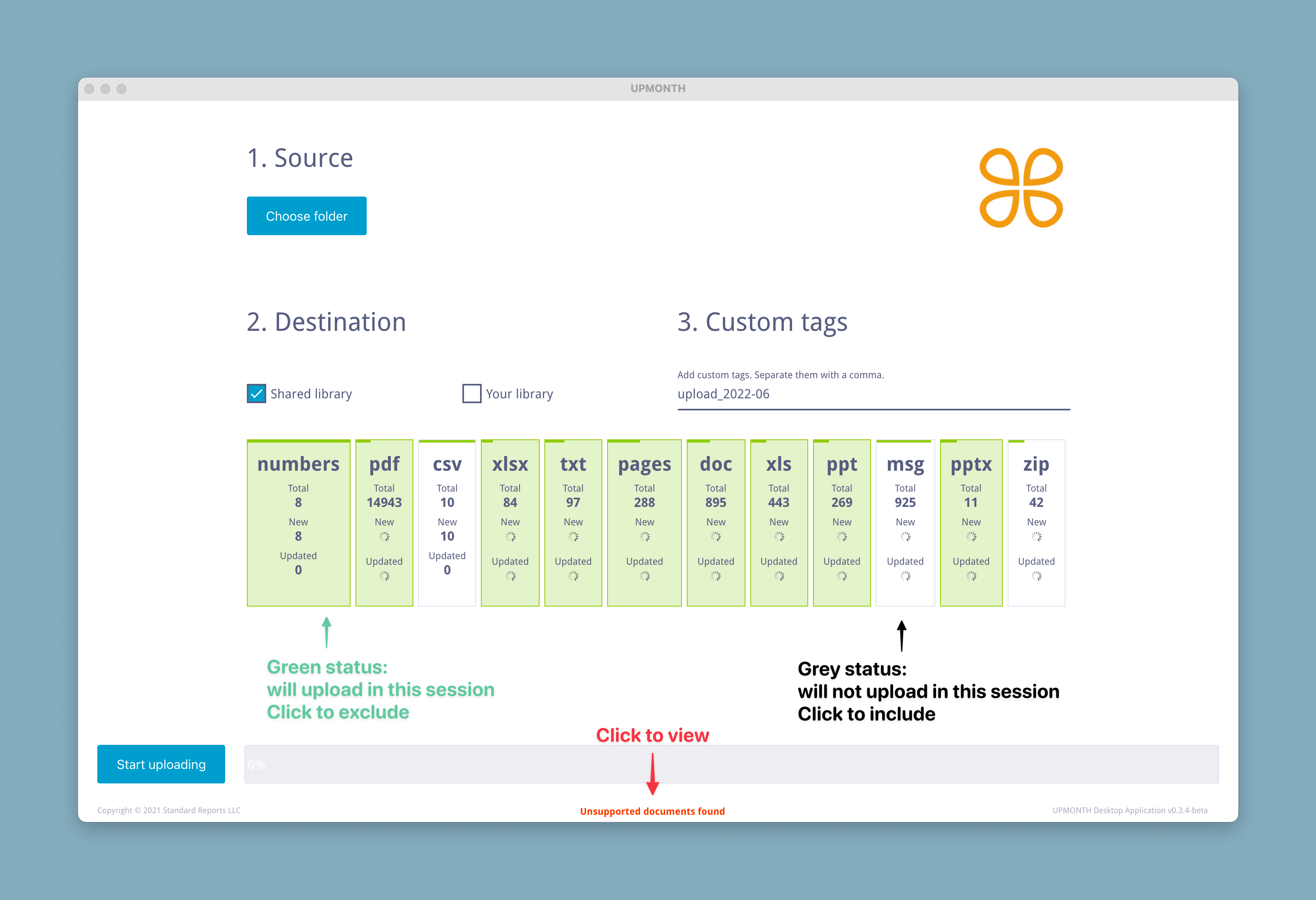 How to use the Upmonth desktop uploader applet – UPMONTH